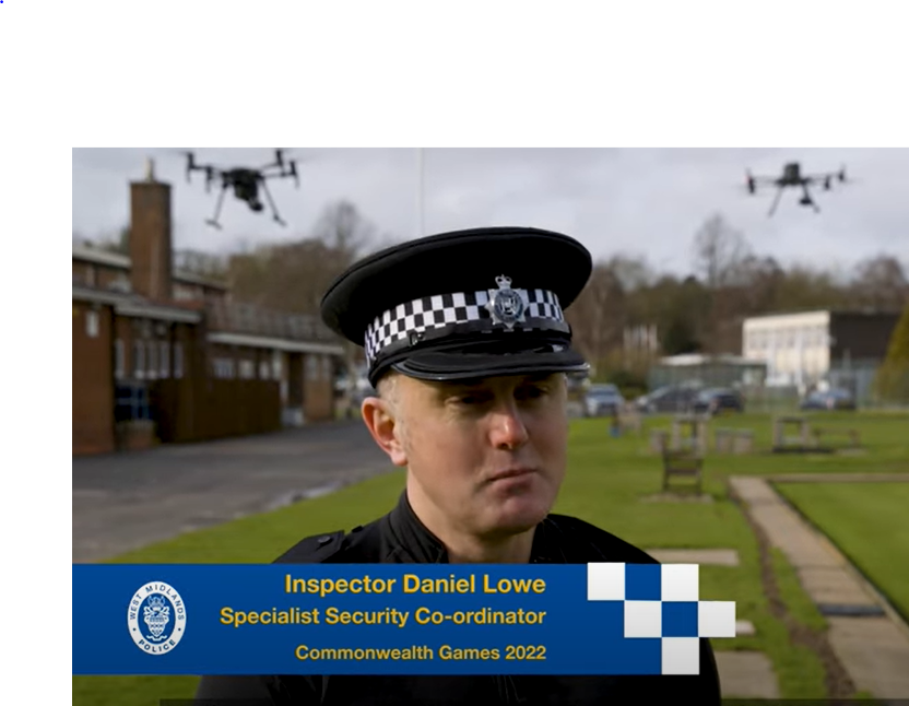 Inspector Dan Lowe talks all things drones at Birmingham 2022 - West ...